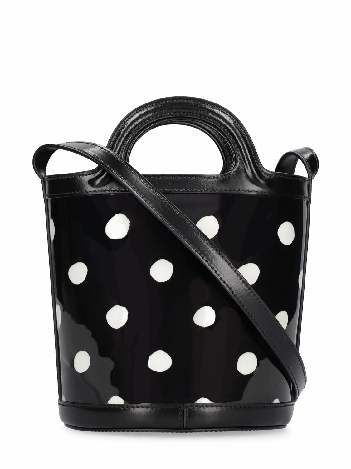 MARNI - Mini Tropicalia Leather Bucket Bag Marni