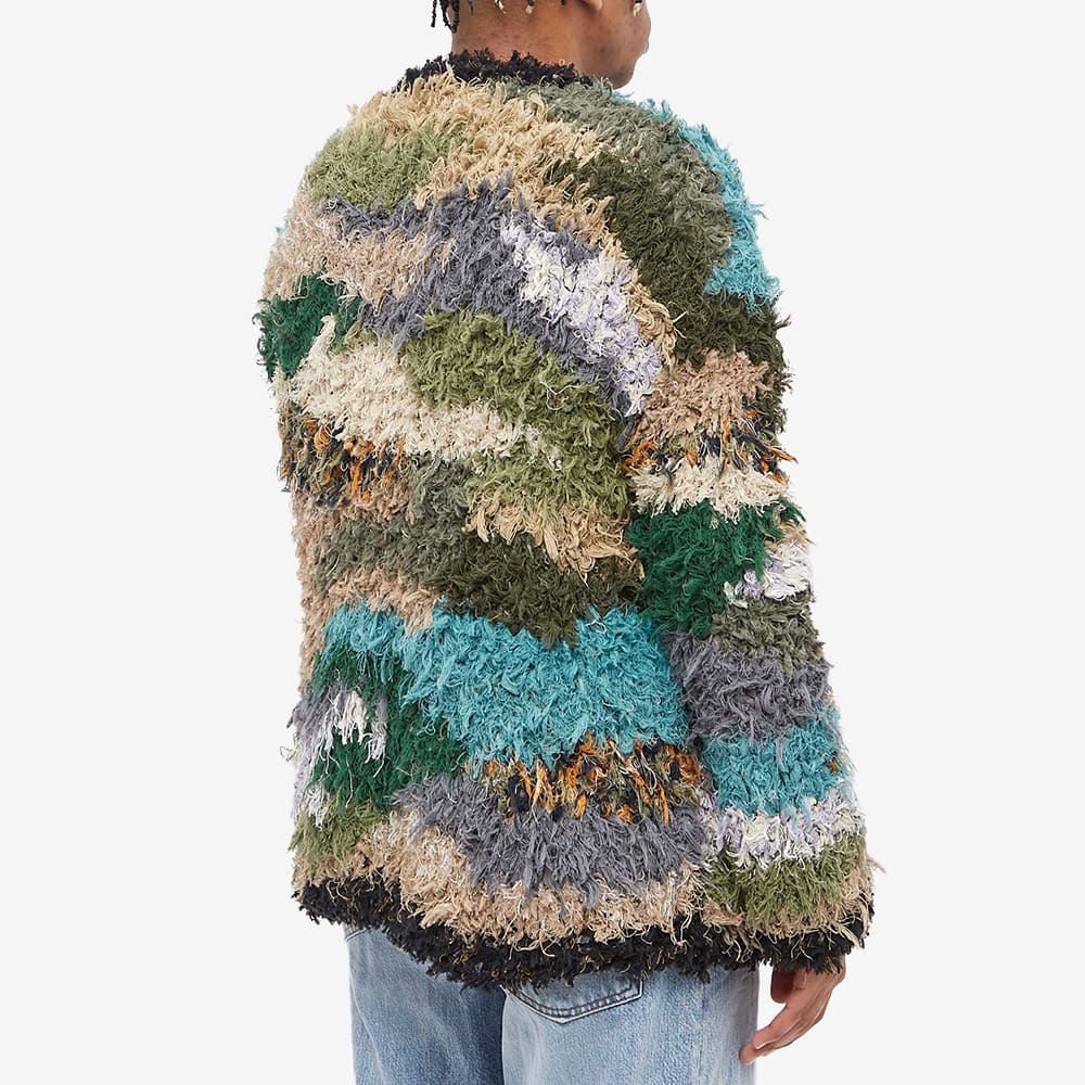 MCQ Men's Oversized Camo Crew Sweat in Multinatural McQ Alexander McQueen