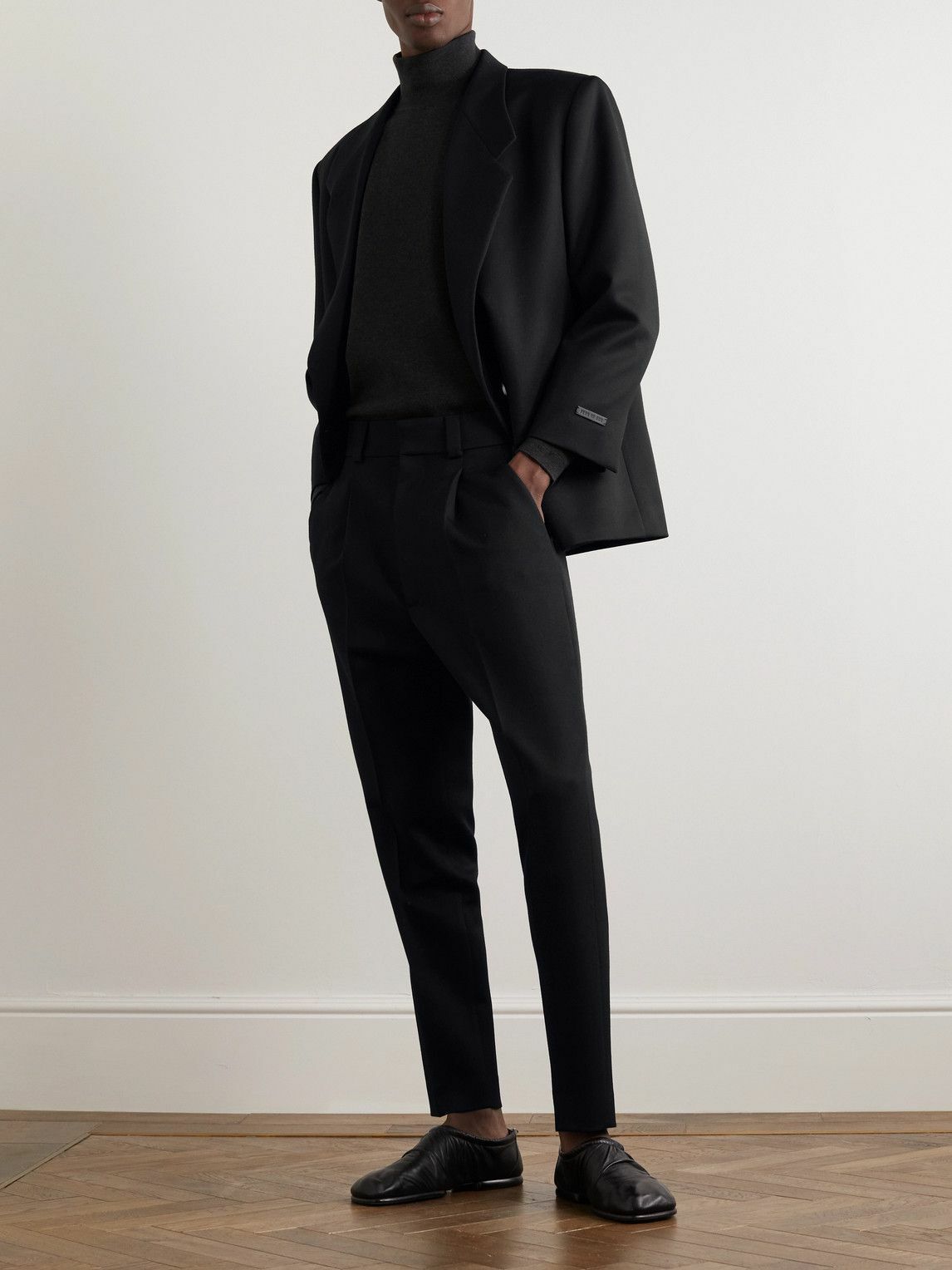 Fear of God - Eternal Double-Breasted Cavalry Wool-Twill Suit Jacket ...