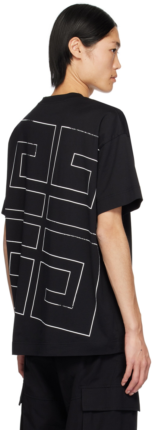 Givenchy Black 4G T-Shirt Givenchy
