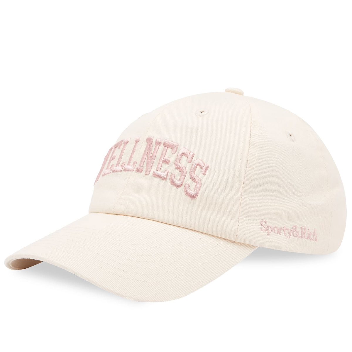 Sporty & Rich Wellness Ivy Cap - END. Exclusive in Cream/Rose Sporty & Rich