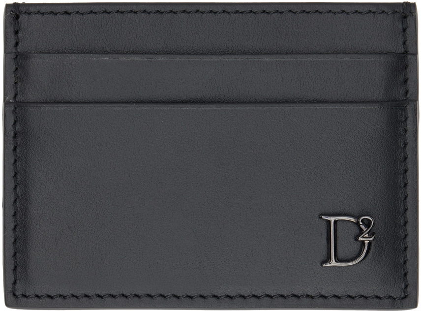 Dsquared2 Black Statement Card Holder Dsquared2