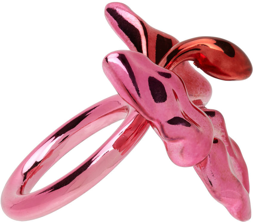 HUGO KREIT Pink Bow Ring Hugo Kreit