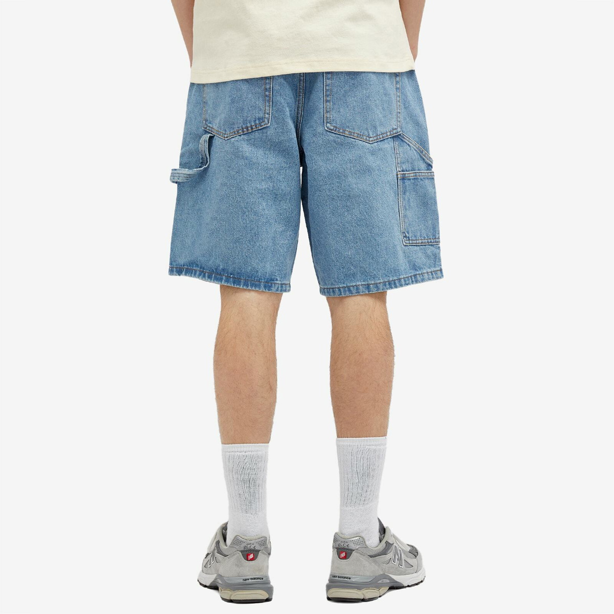 Butter Goods Men's Weathergear Heavyweight Denim Shorts in Washed ...