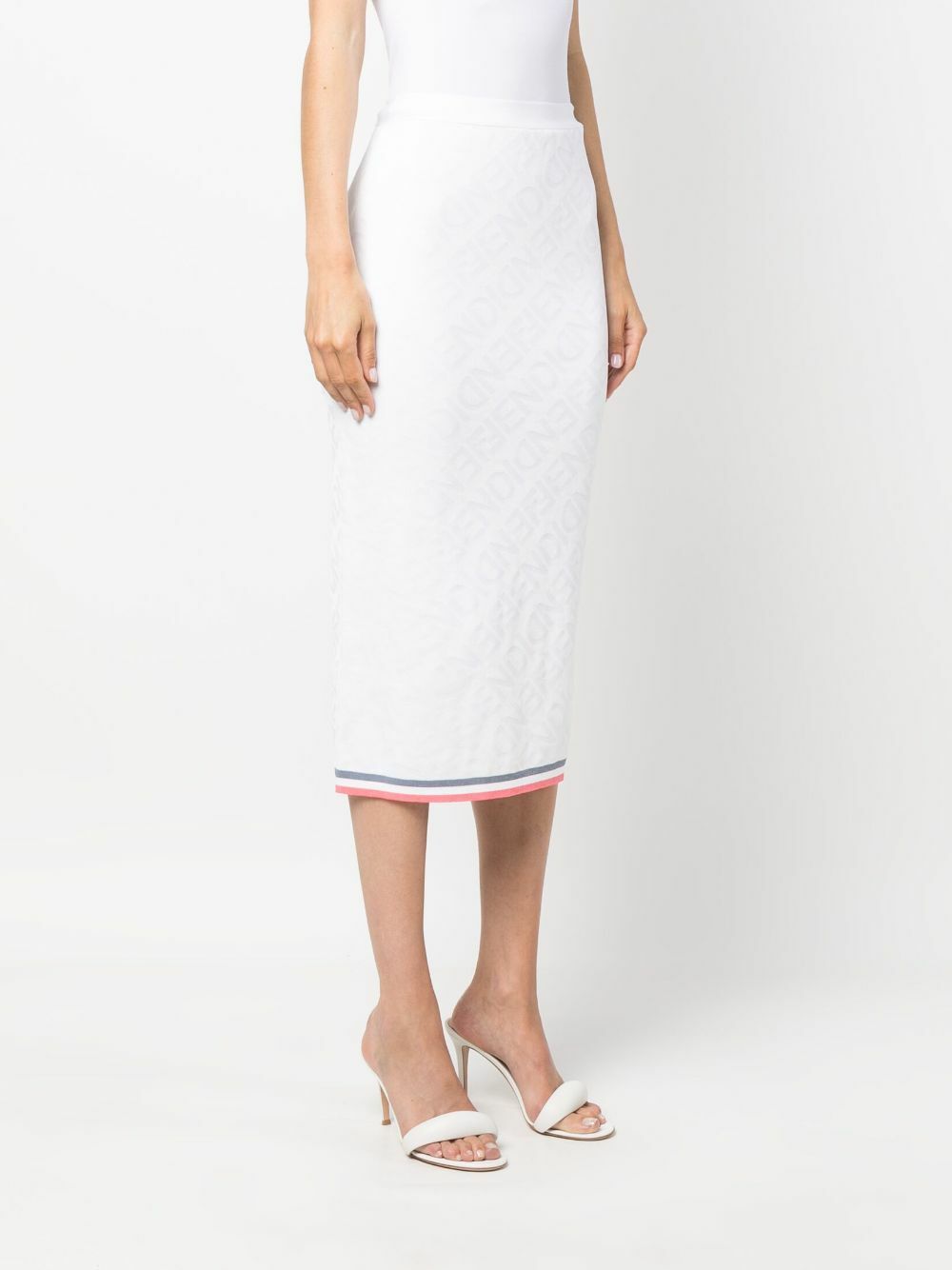 FENDI - Ff Midi Skirt Fendi