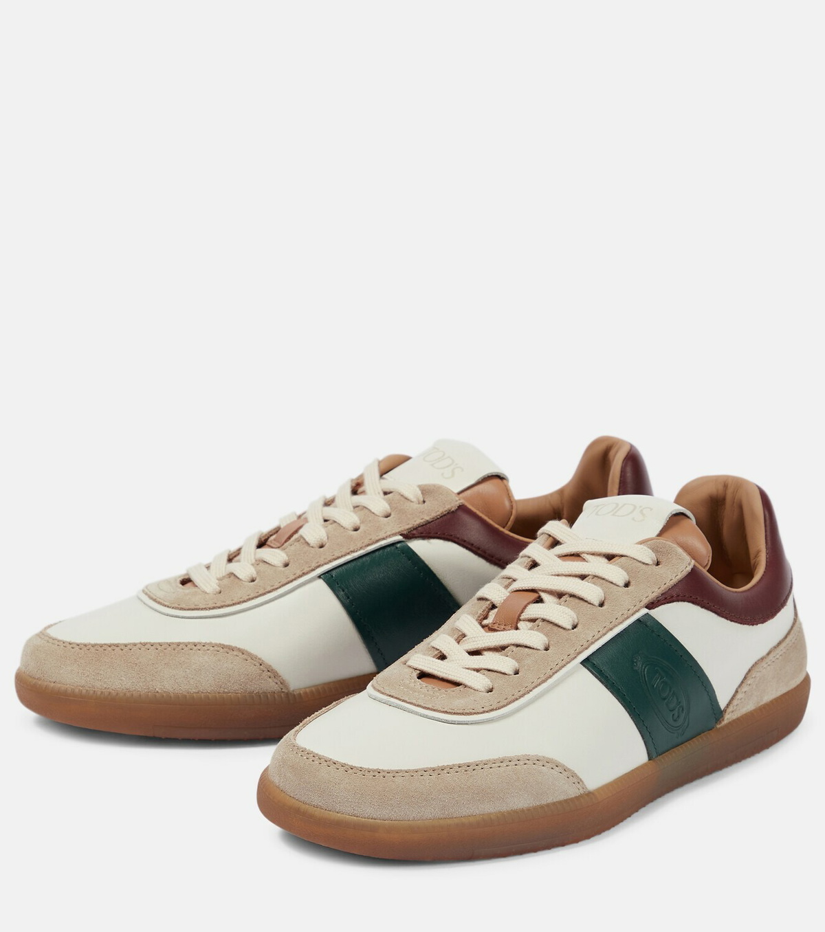 Tod's - Tabs leather and suede sneakers Tod's