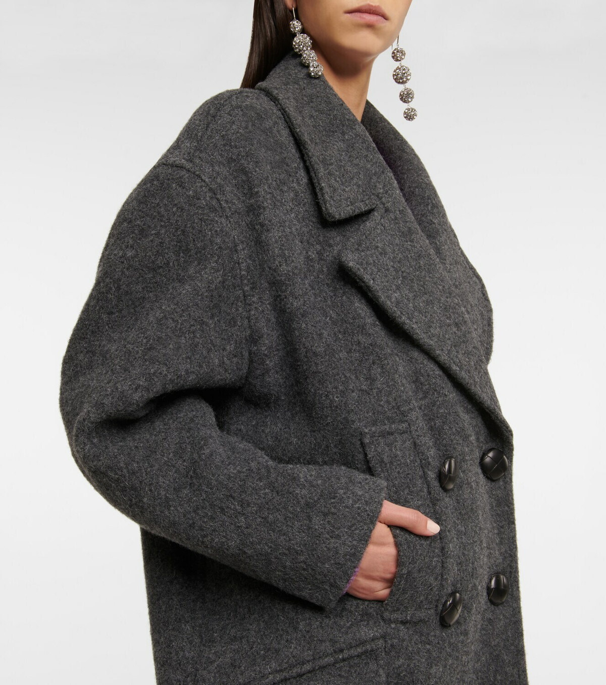 Isabel Marant Double-breasted virgin wool coat Isabel Marant