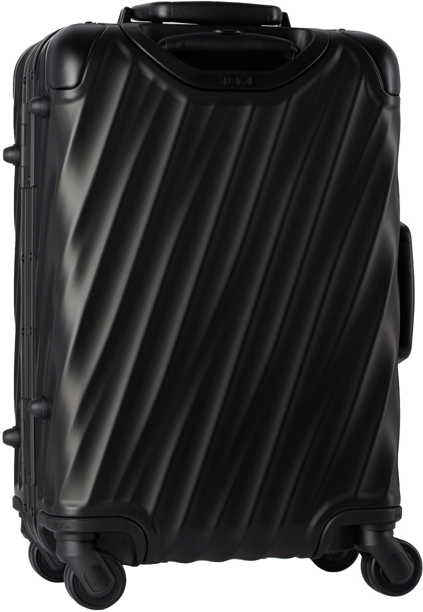 Tumi Black 19 Degree Aluminium International Carry-On Suitcase Tumi