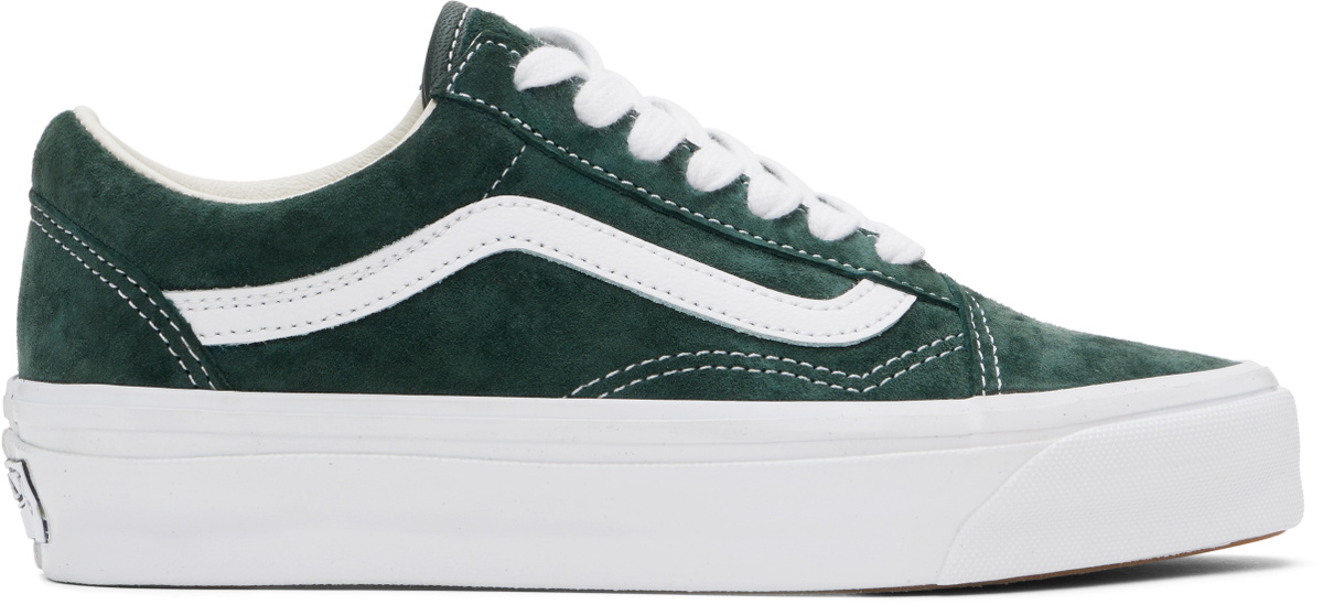 Vans Green Premium Old Skool Sneakers Vans