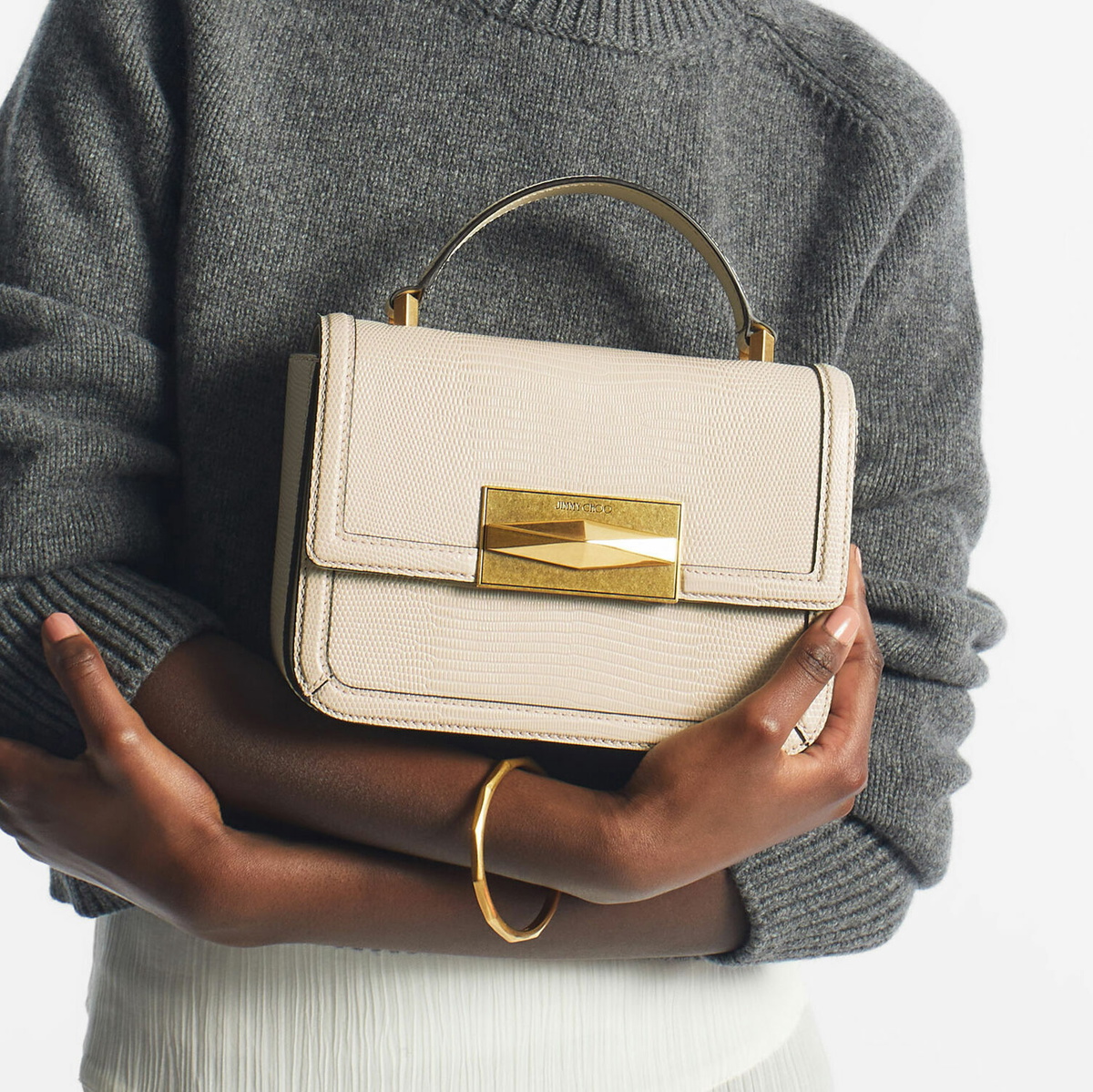 Jimmy Choo Diamond Top Handle Handbag Jimmy Choo