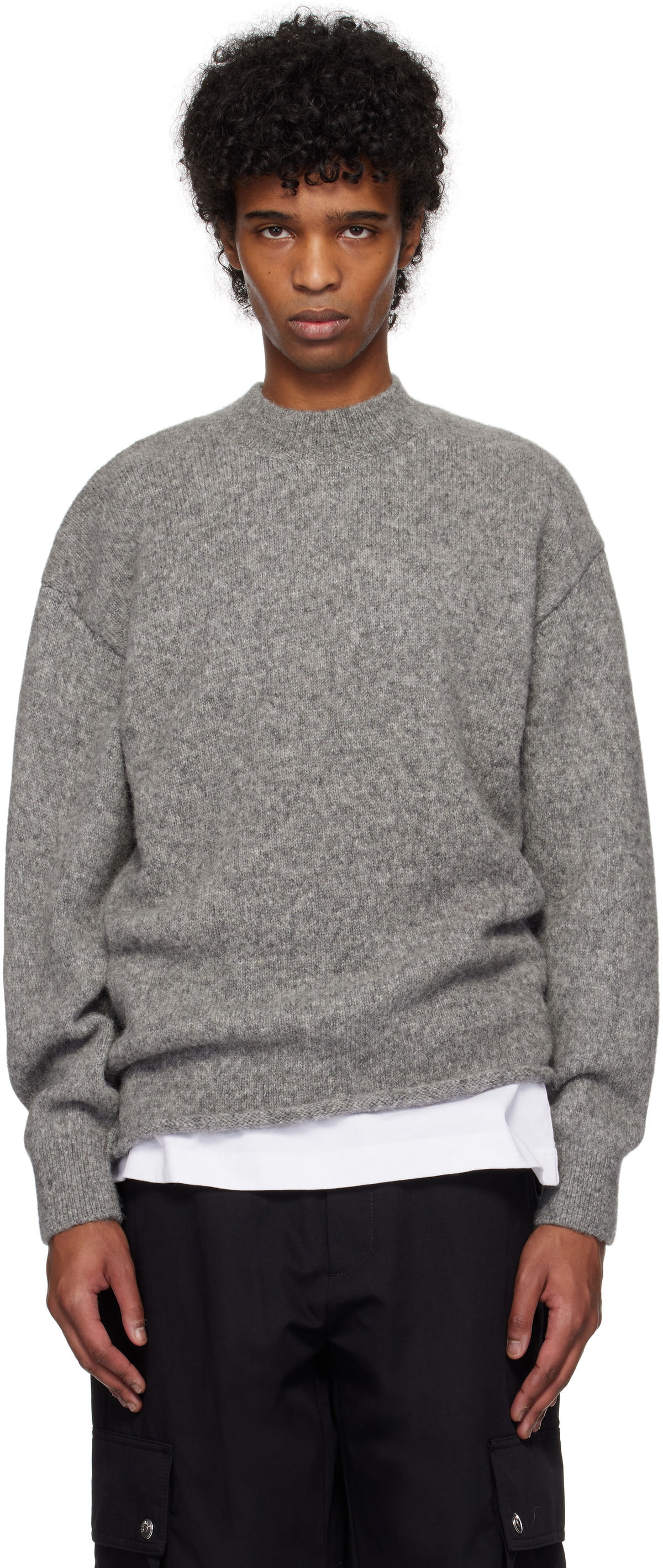 JACQUEMUS Gray Les Classiques 'The Jacquemus' Sweater Jacquemus