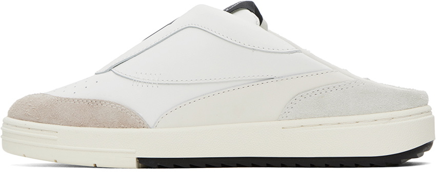 Palm Angels White University Mule Sneakers Palm Angels