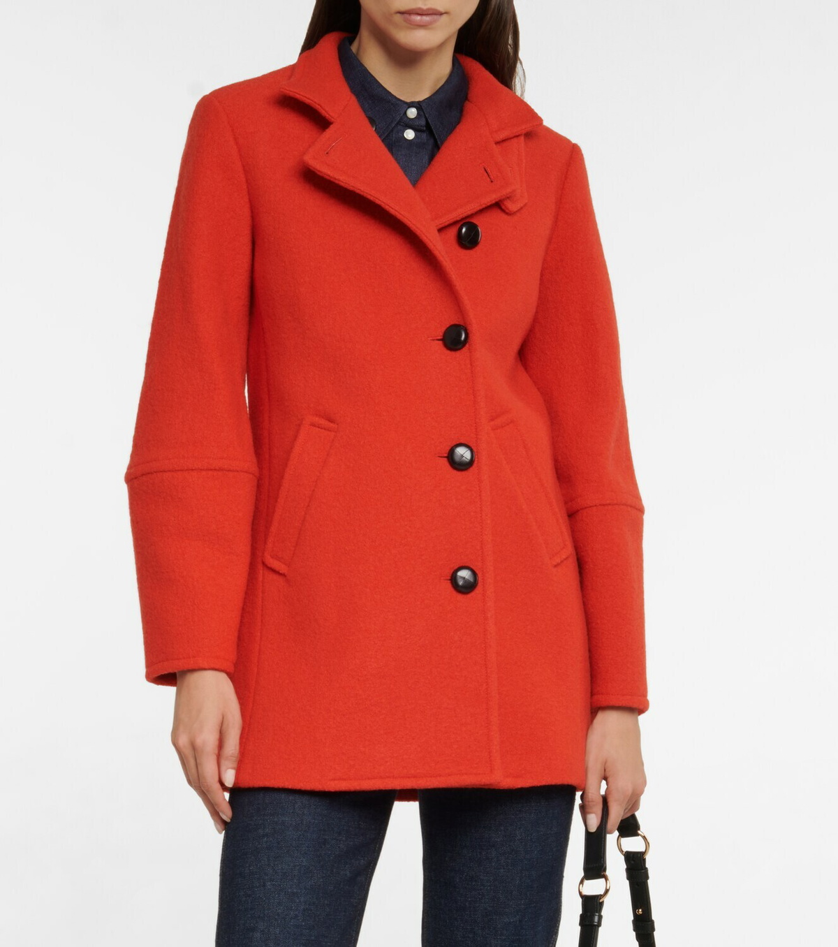 Veronica Beard Chapman virgin wool coat Veronica Beard