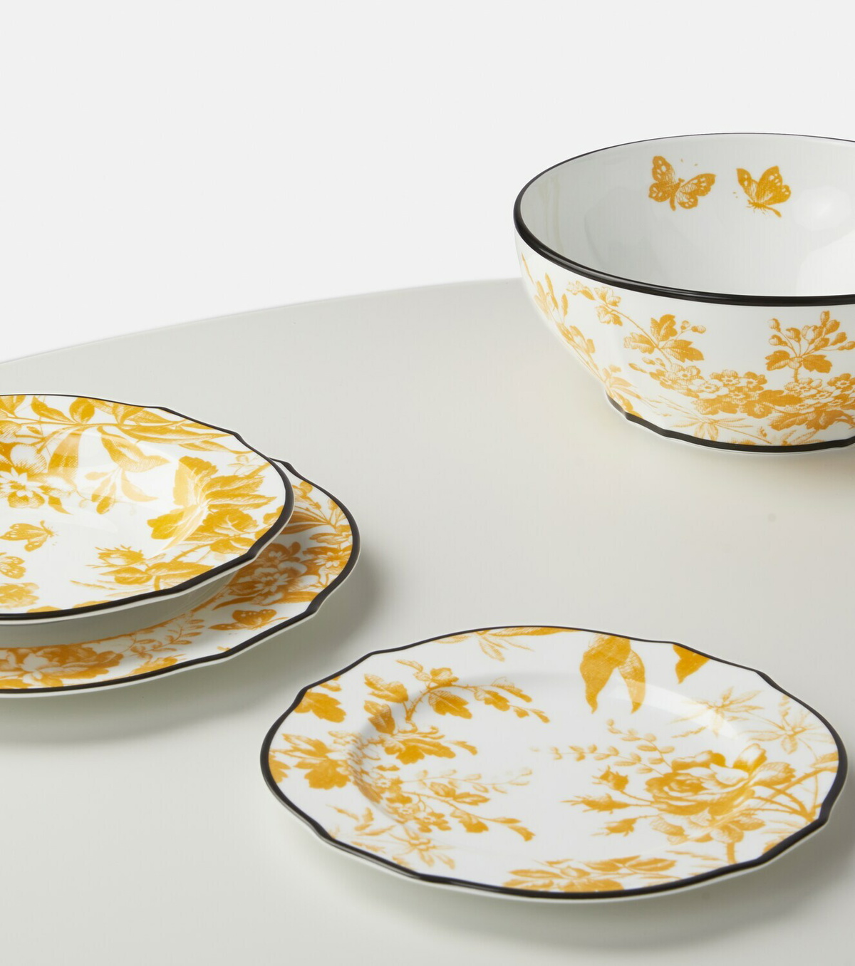 Gucci - Set of 2 Herbarium dessert plates Gucci