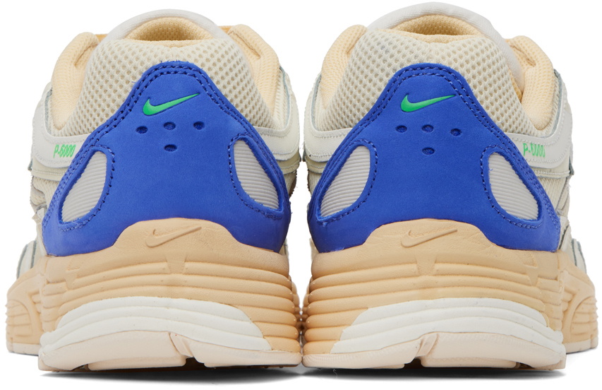 Nike Yellow & White P-6000 Sneakers Nike