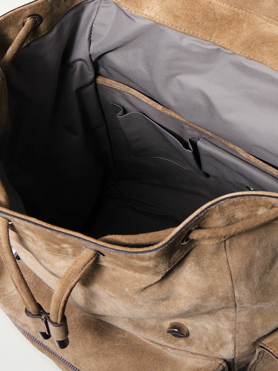 Brunello Cucinelli - Suede Backpack Brunello Cucinelli