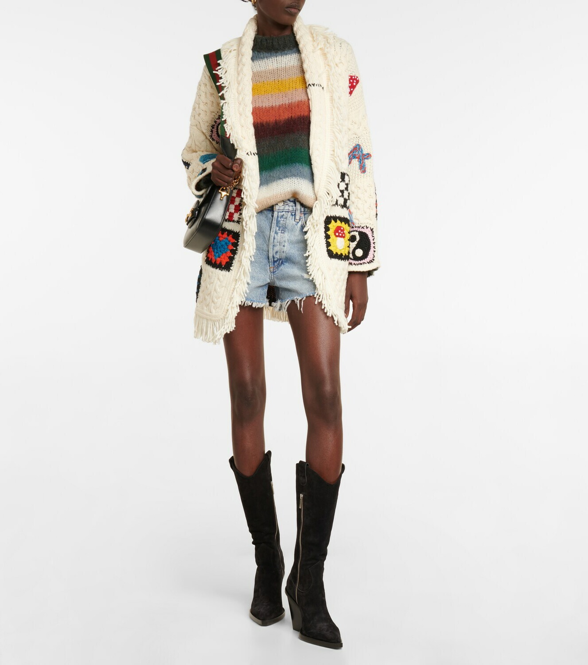 Alanui - Northern Vibes wool cardigan Alanui