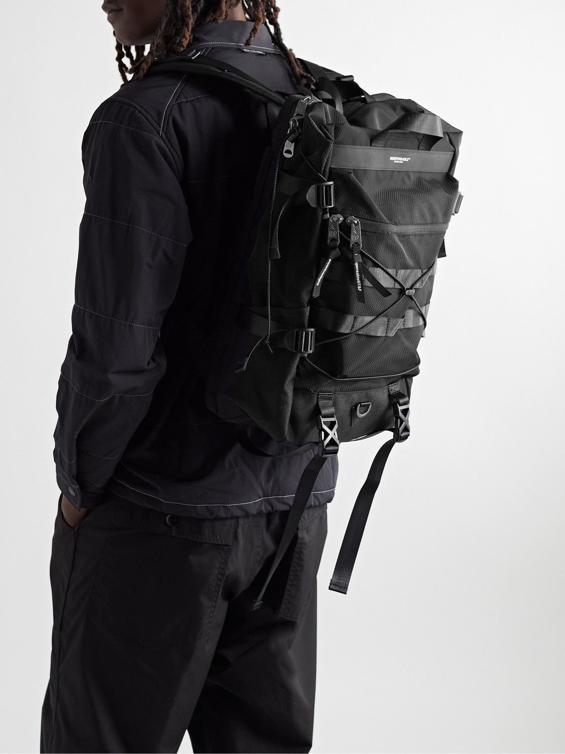 Indispensable - Logo-Print ECONYL Backpack Indispensable