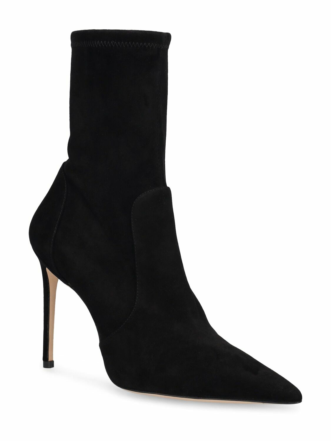 STUART WEITZMAN - 100mm Stuart Suede Ankle Boots Stuart Weitzman