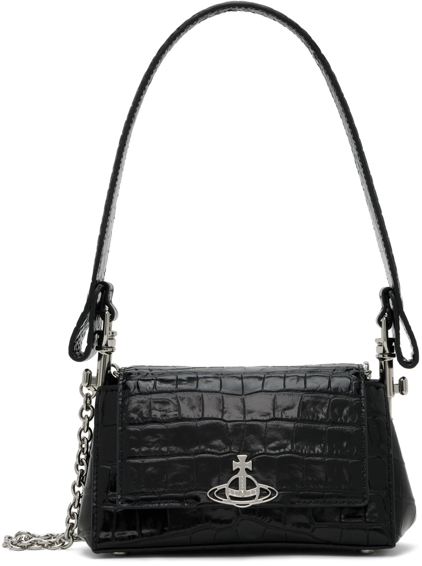 Vivienne Westwood Black Small Hazel Shoulder Bag Vivienne Westwood