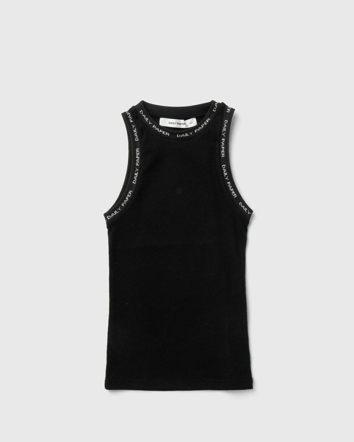 Daily Paper Erib Tank Top Black Tops & Tanks Daily Paper