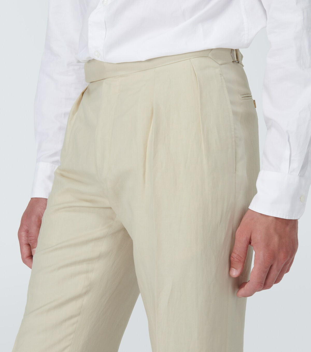 Ralph Lauren Purple Label Gregory Linen And Silk Pants Ralph Lauren 5273