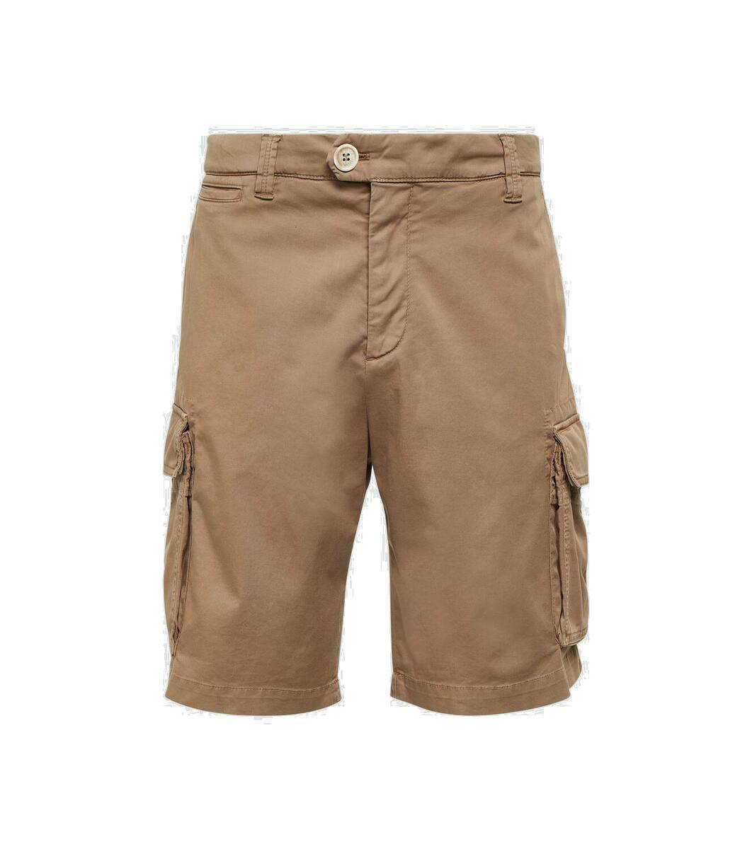 Brunello Cucinelli Cotton-blend Bermuda shorts Brunello Cucinelli