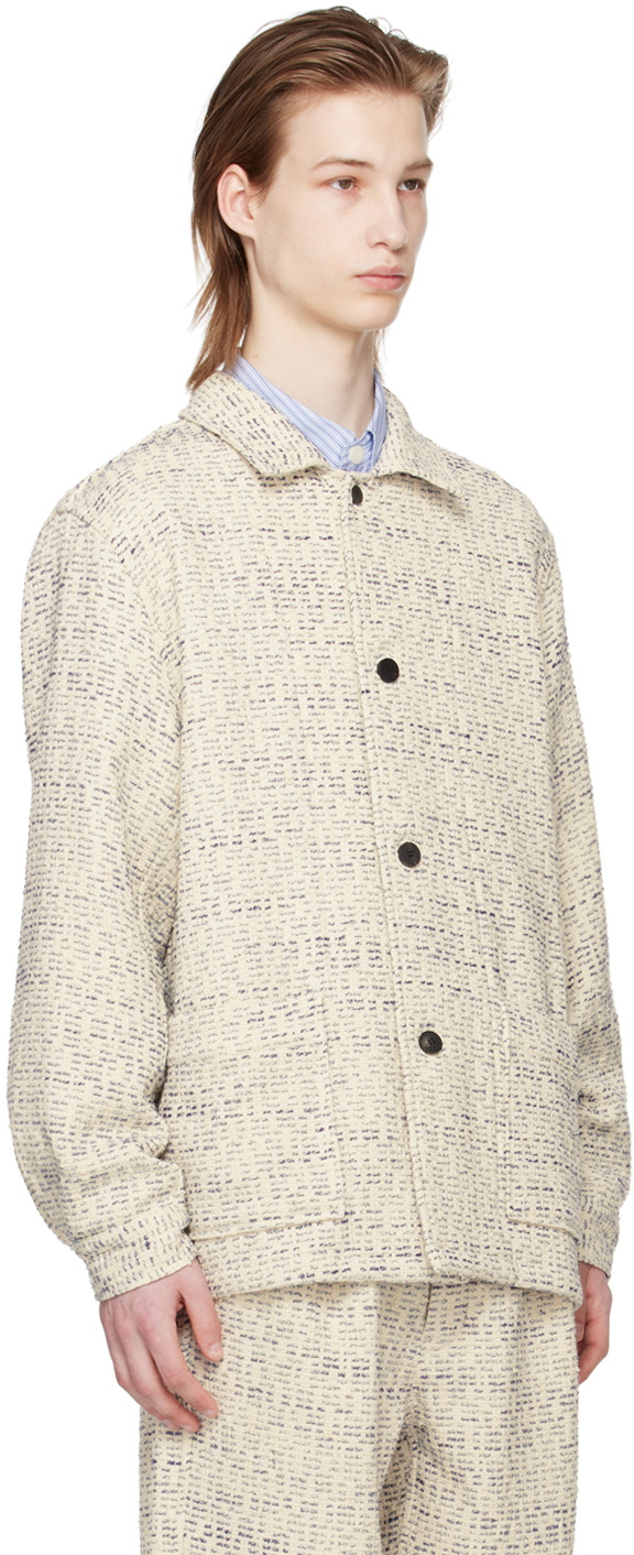 DOCUMENT Off-White Button Jacket DOCUMENT