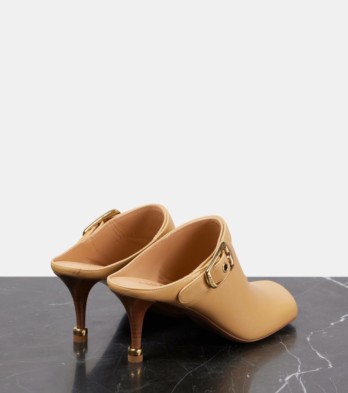 Chloé Andrea leather mules Chloe