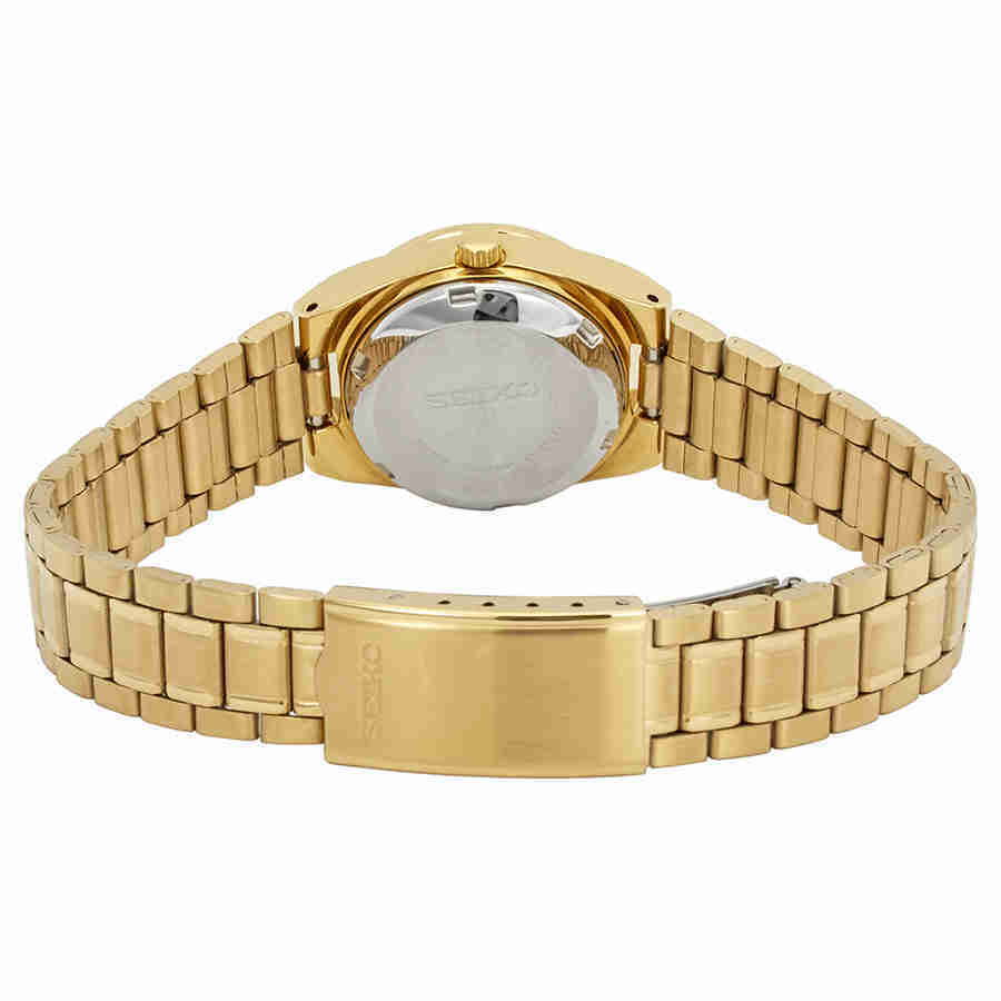 Seiko Series 5 Automatic Gold Dial Ladies Watch SYM600 Seiko