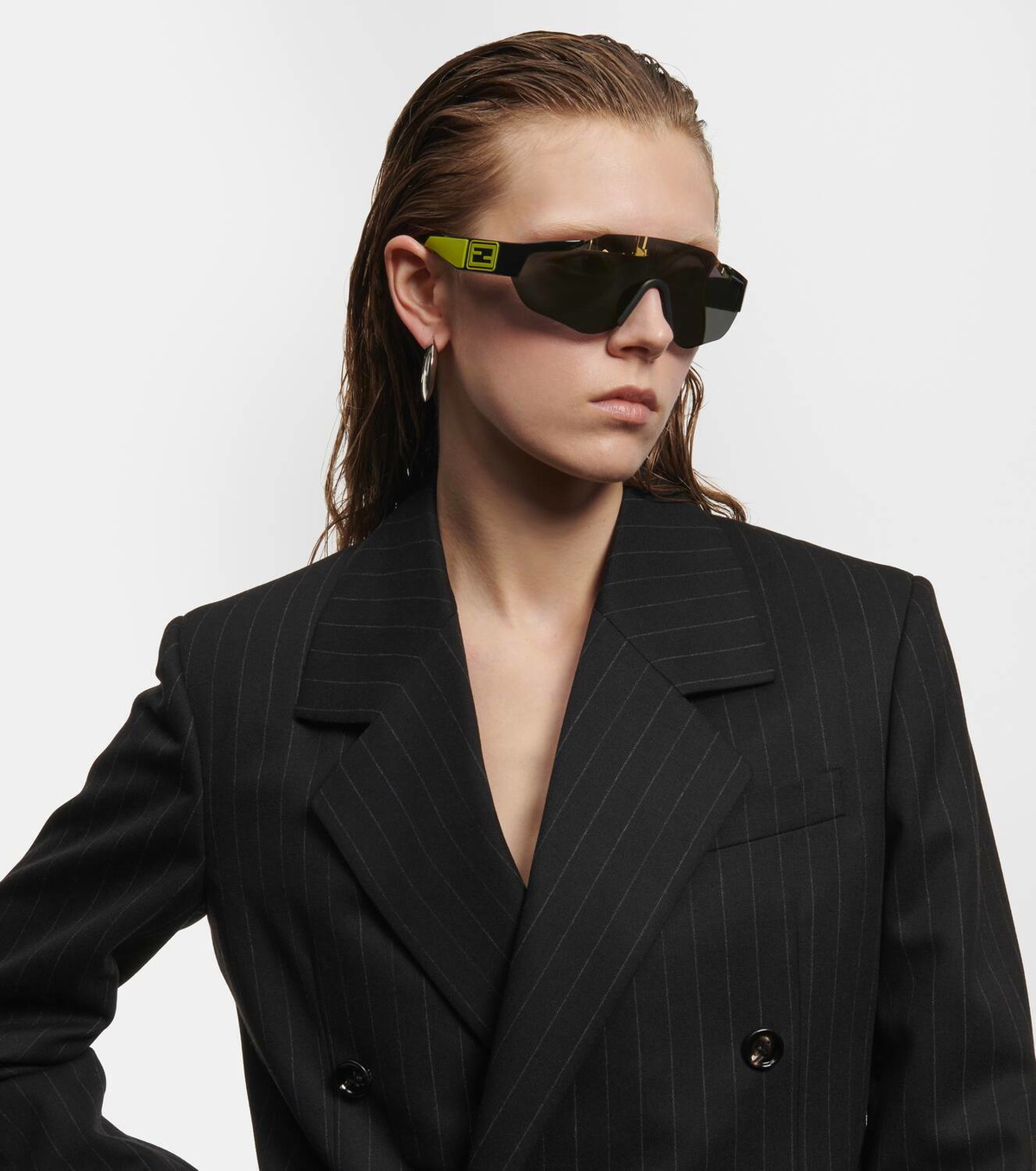 Fendi Acetate mask sunglasses Fendi