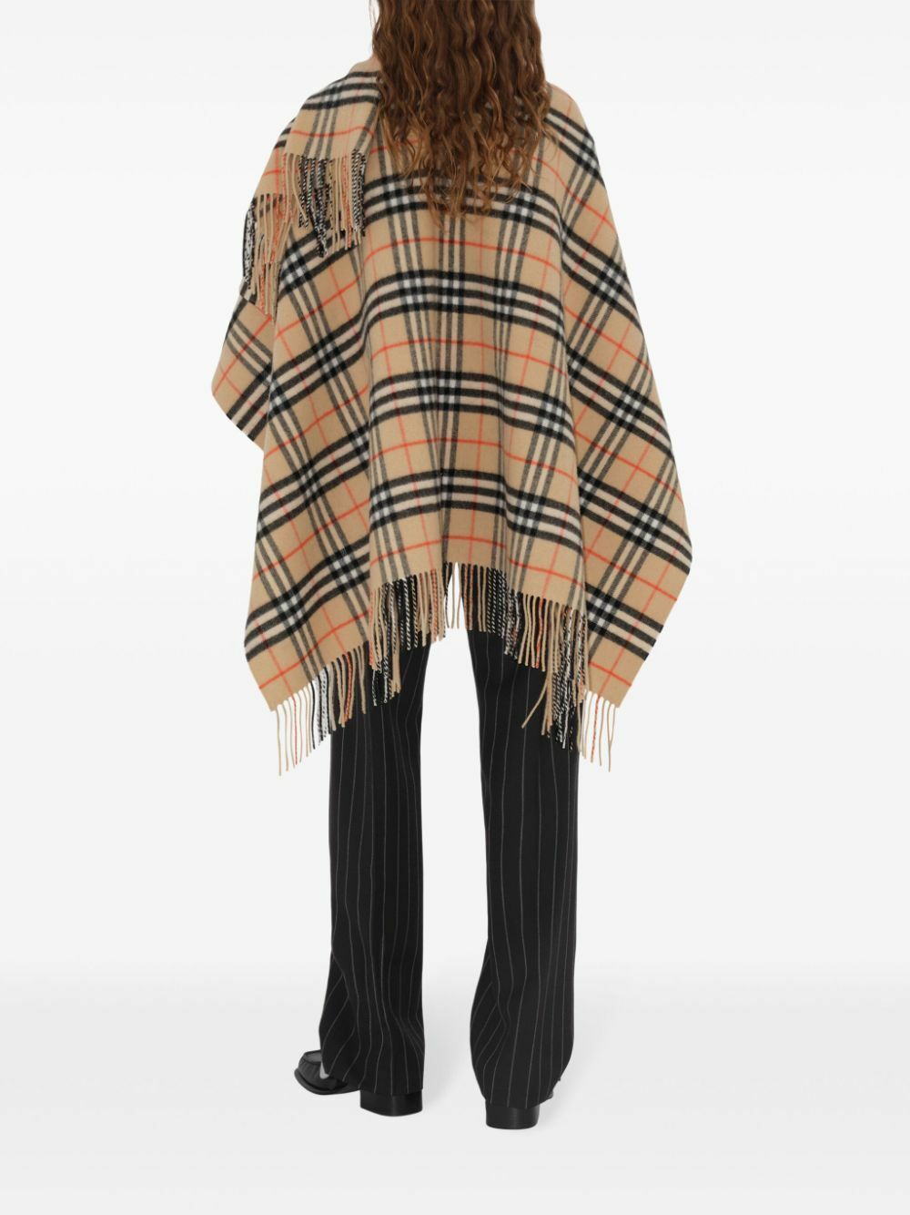 Burberry Check Cape Burberry
