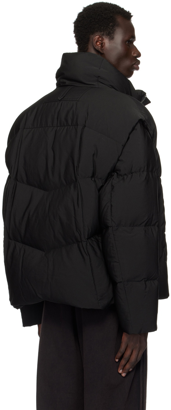 Solid Homme Black Detachable Sleeves Jacket Solid Homme