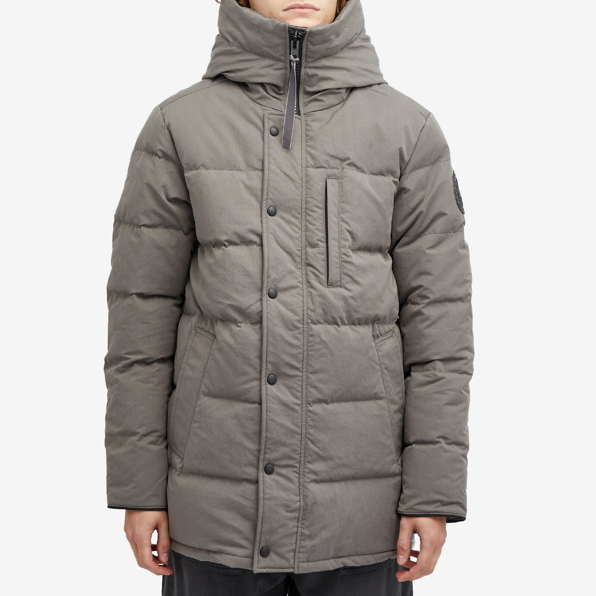 Canada Goose Men's Carson Parka Jacket in Coastal Grey Canada Goose