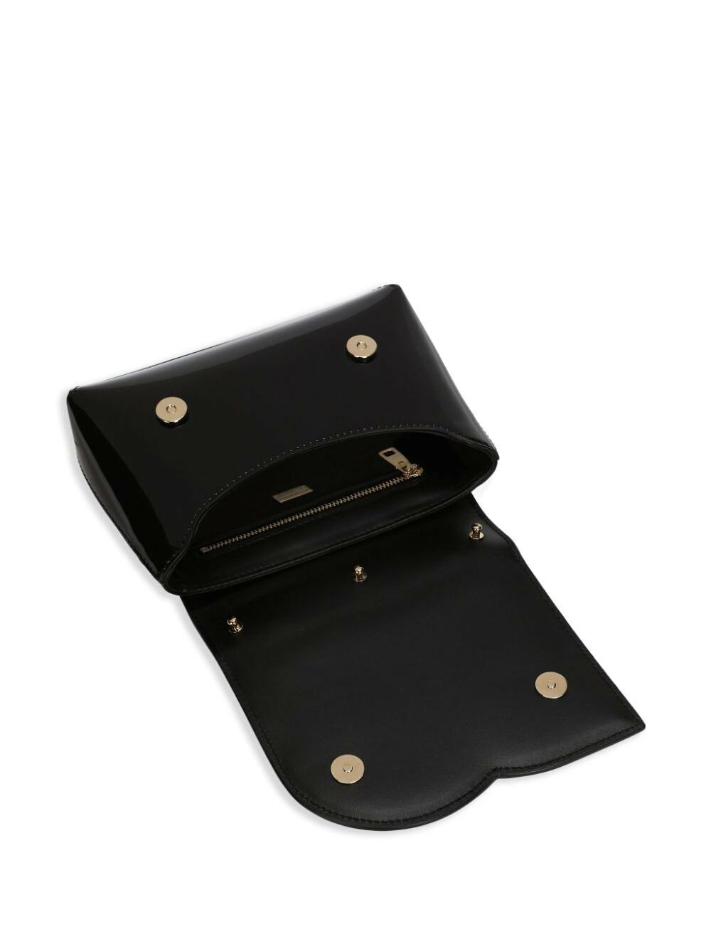 DOLCE & GABBANA - Dg Logo Patent Leather Handbag Dolce & Gabbana DOLCE & GABBANA - Dg Logo Patent Leather Handbag Dolce & Gabbana