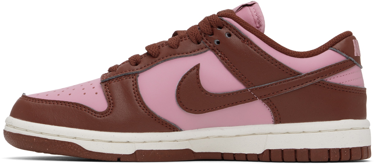 Nike Pink & Brown Dunk Low Next Nature Sneakers Nike