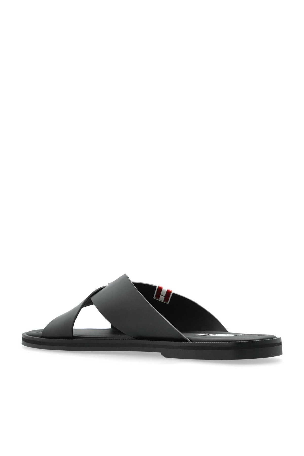 Bally Leather Slides Glorany Bally