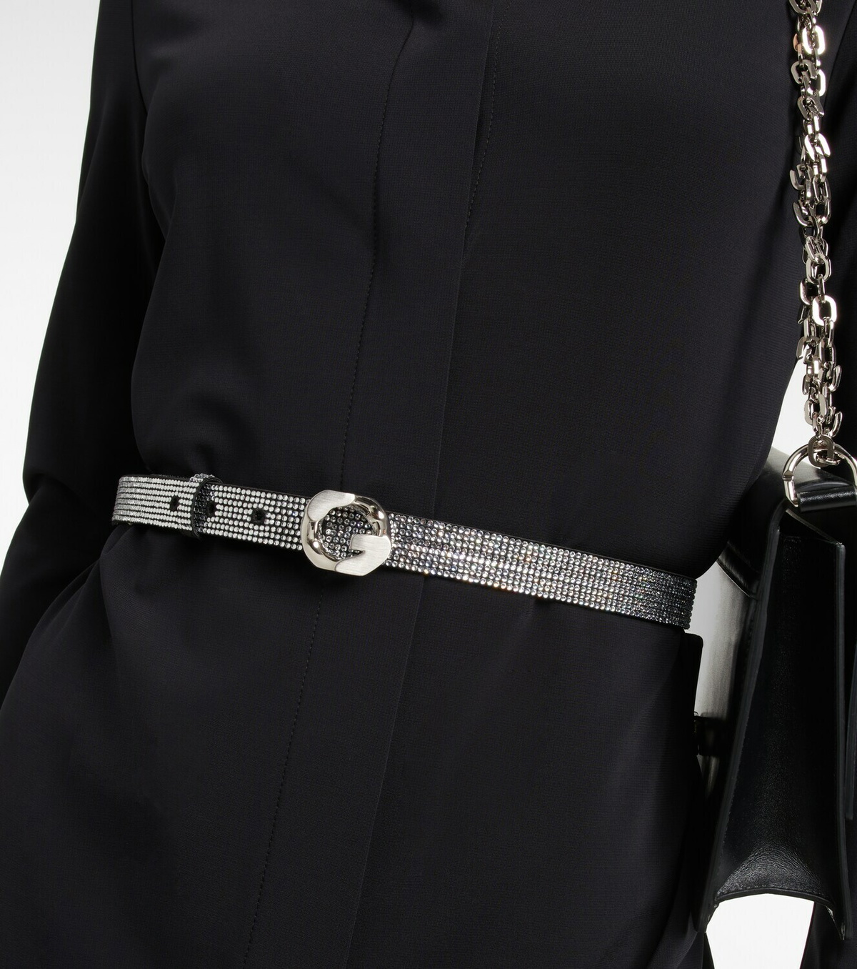 Givenchy - Crystal-embellished belt Givenchy