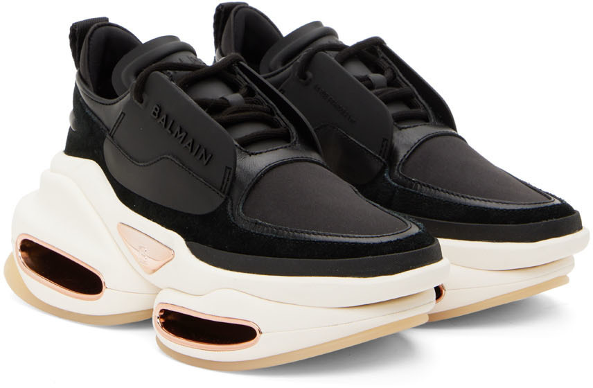Balmain Black B-Bold Sneakers Balmain