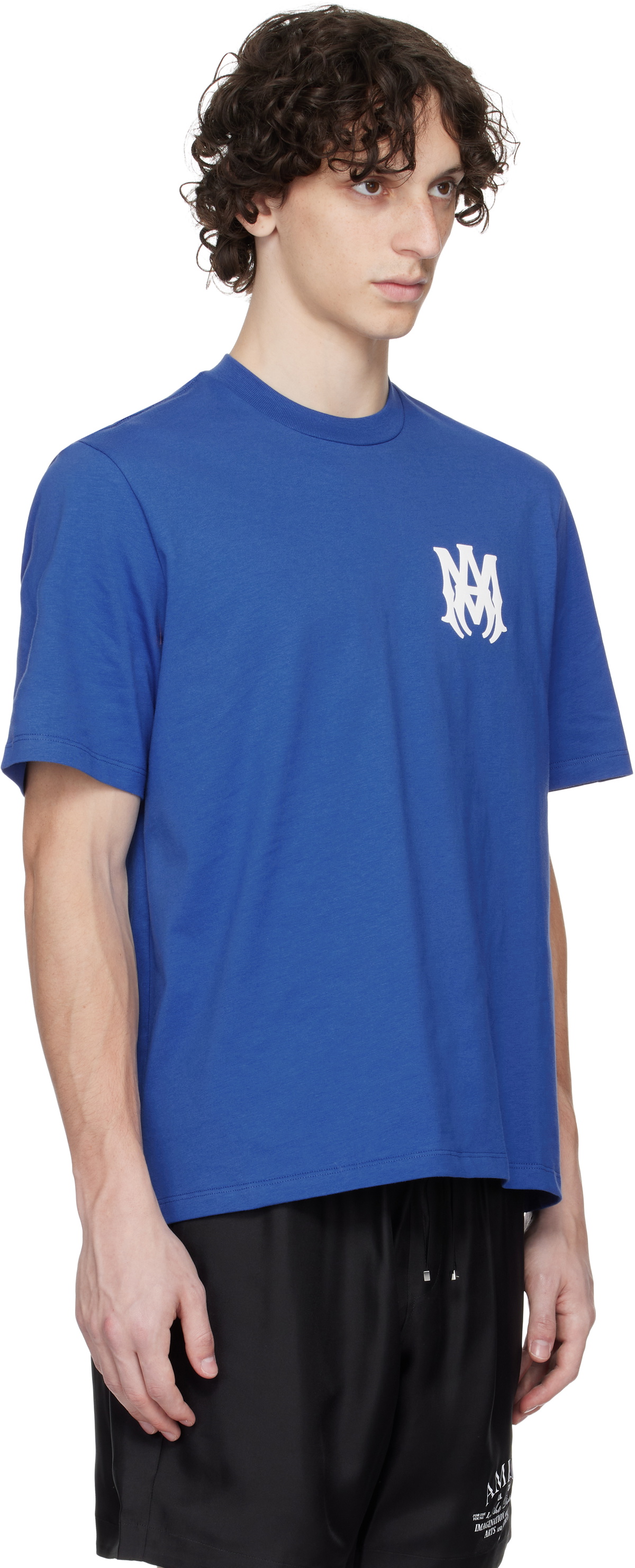 AMIRI Blue MA Core Logo T-shirt Amiri