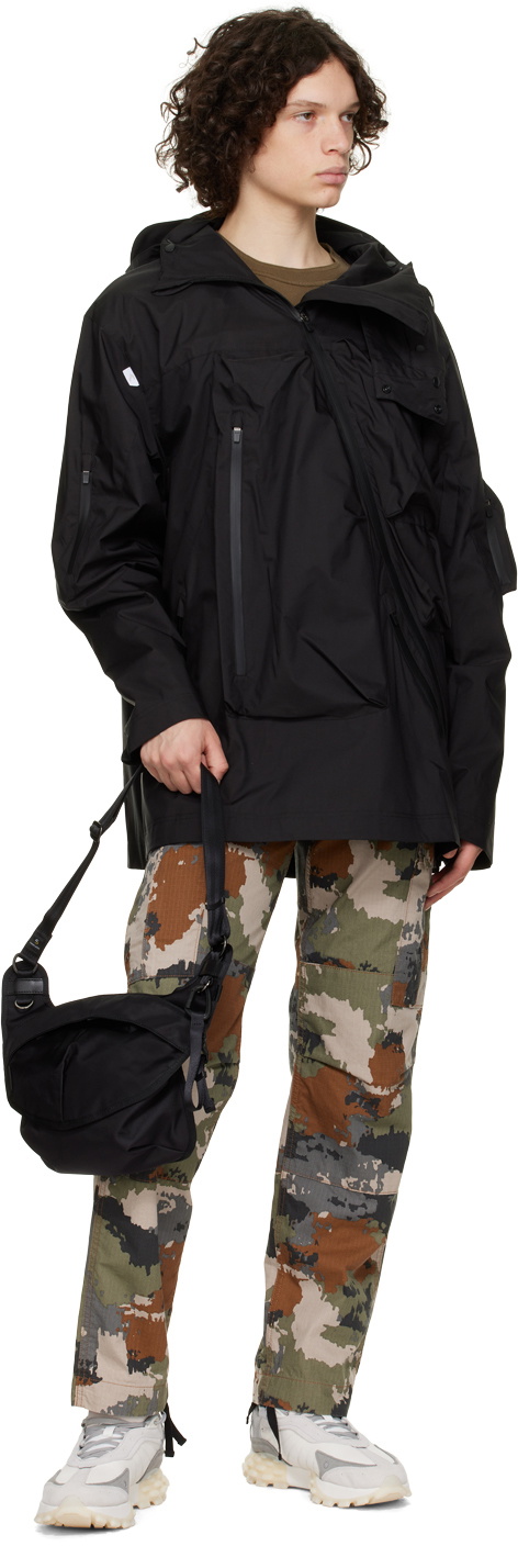 Master-Piece Co Black Aquascutum Collaboration Front Pack Bag Master ...