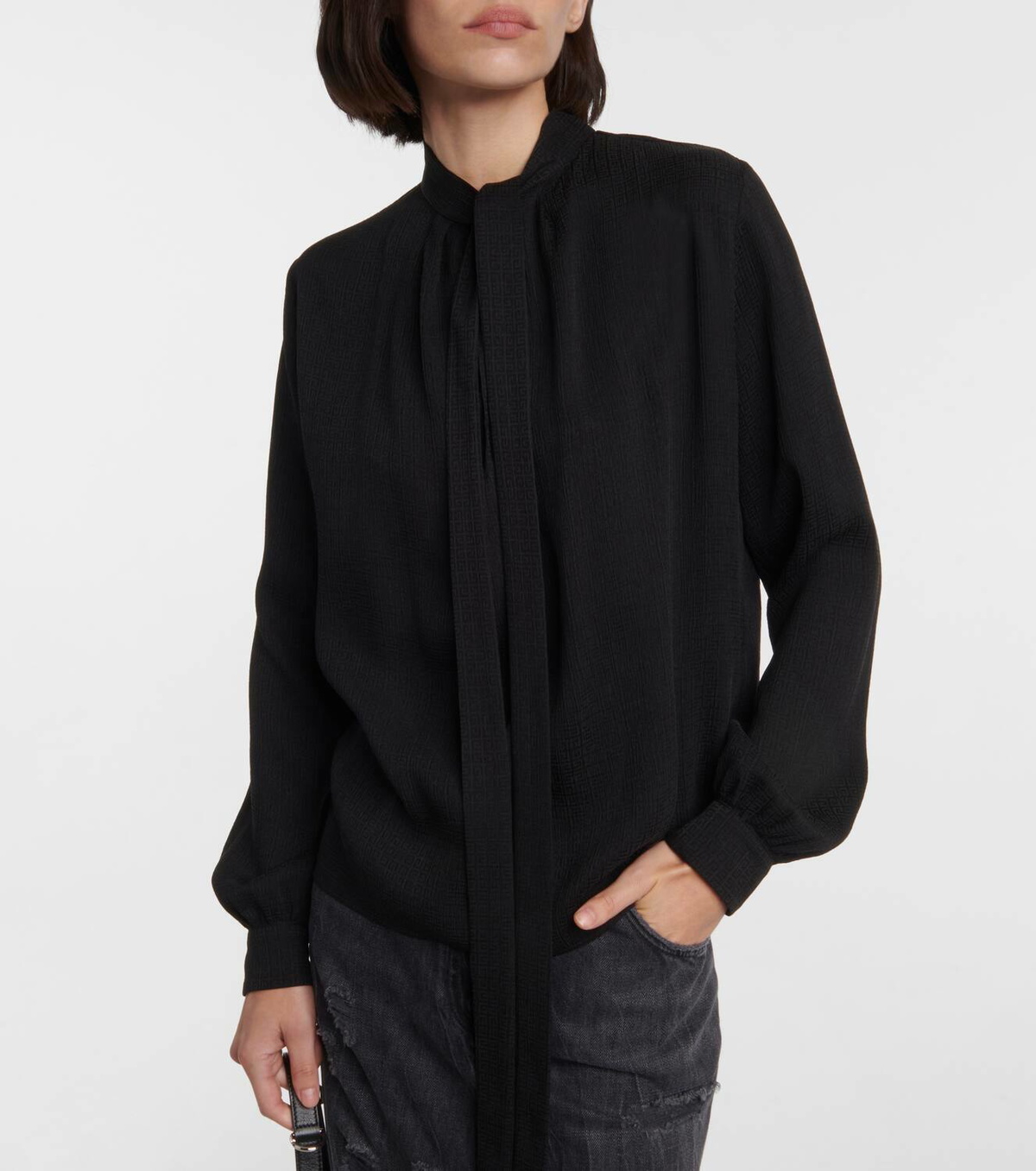 Givenchy 4G silk blouse Givenchy