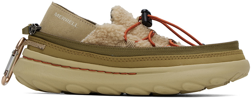 Merrell 1TRL Khaki Hut Moc 2 Packable Slippers Merrell 1TRL