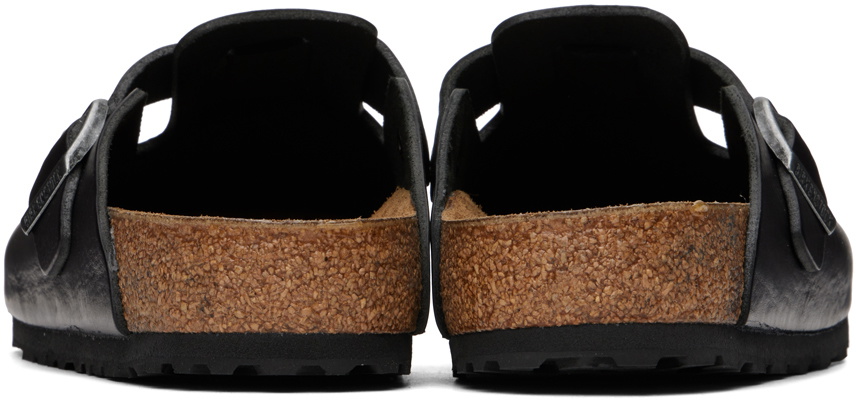 Birkenstock Black Boston Grip Clogs Birkenstock