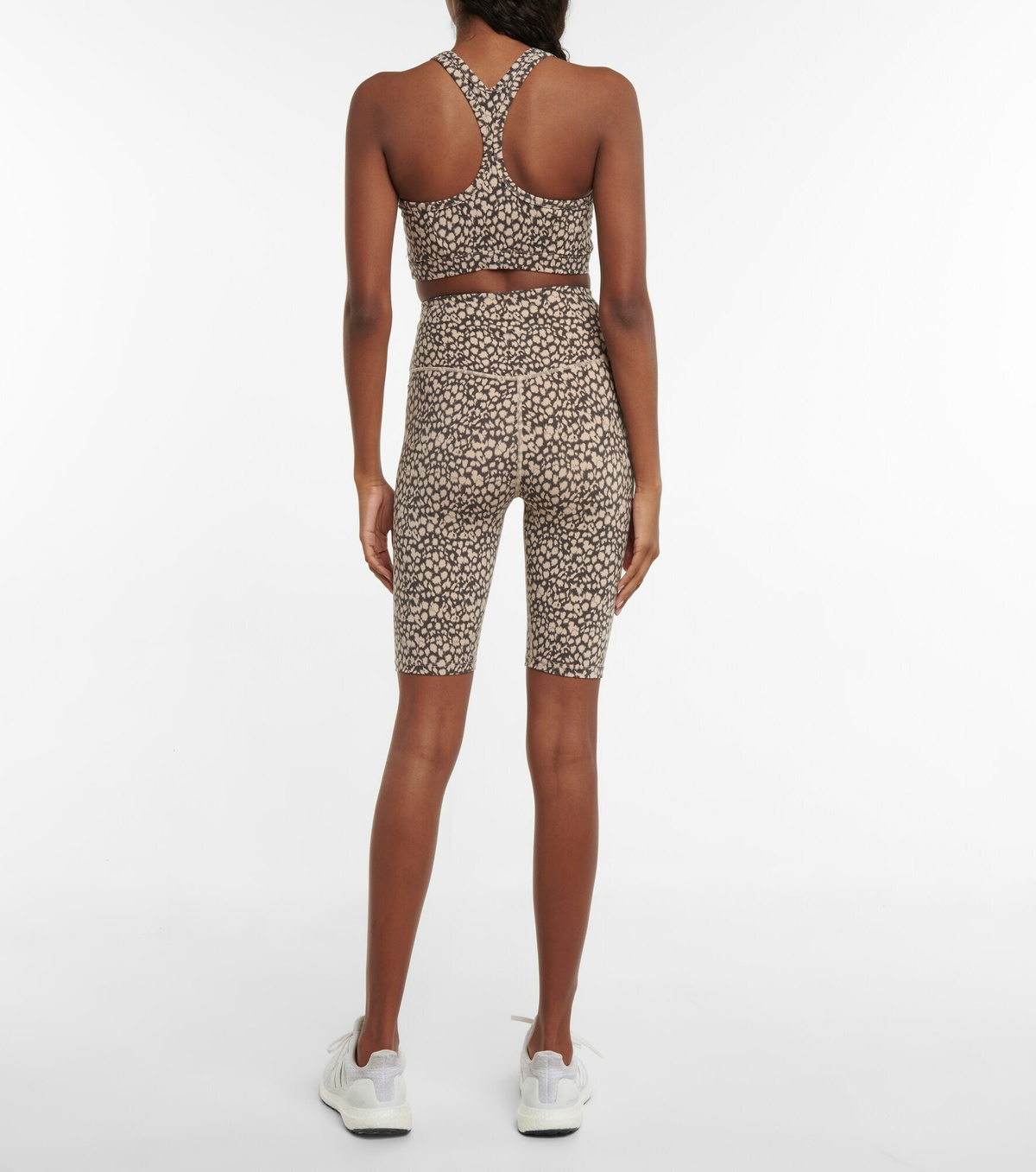 Varley - Park printed racerback sports bra Varley