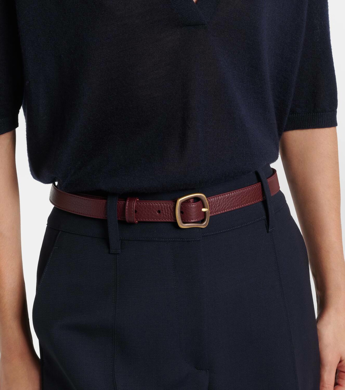 Gabriela Hearst Simone leather belt Gabriela Hearst