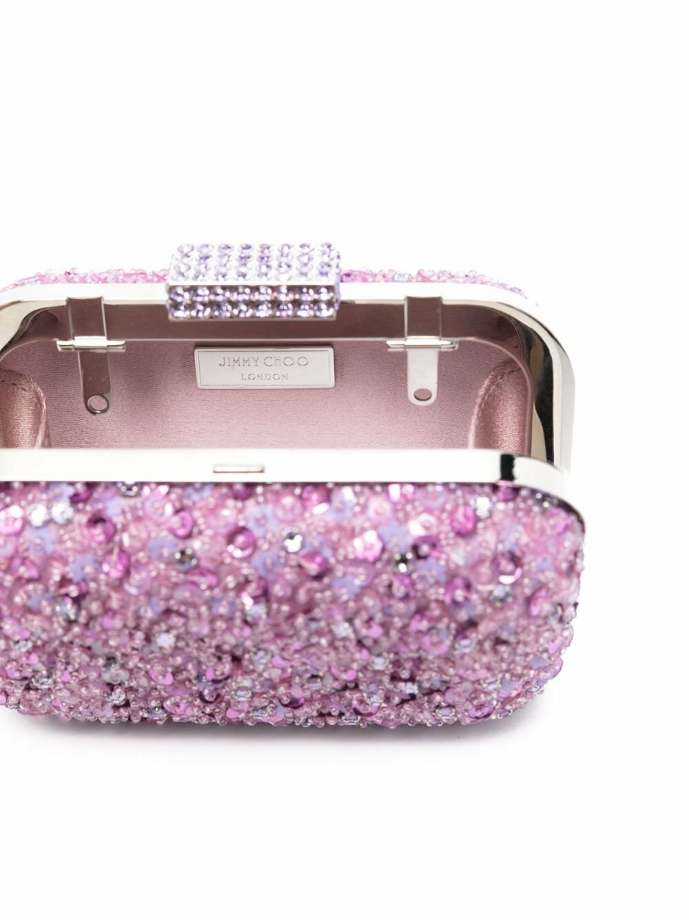 Jimmy Choo Pink Micro Cloud Clutch Bag Jimmy Choo
