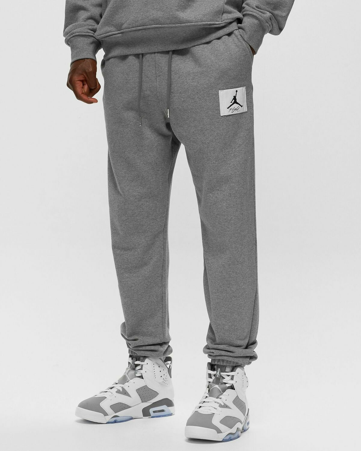 Jordan Essentials Fleece Pants Grey Sweatpants JordanLuca