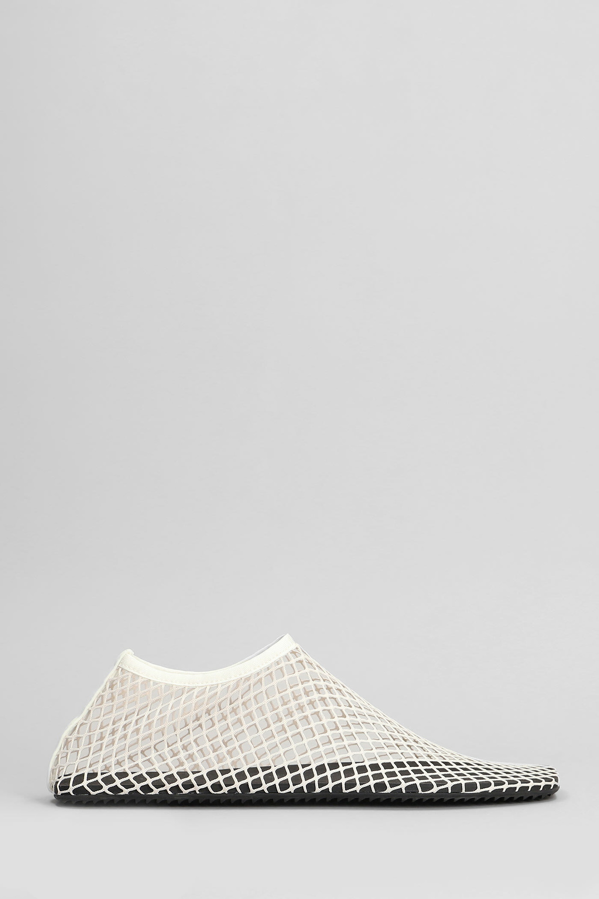 Christopher Esber Water Ballet Flats In Beige Nylon Christopher Esber