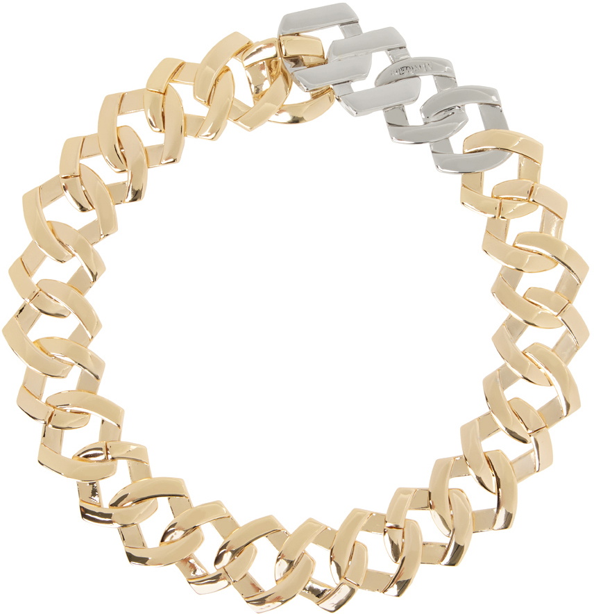 Max Mara Gold & Silver Oliver Necklace Max Mara